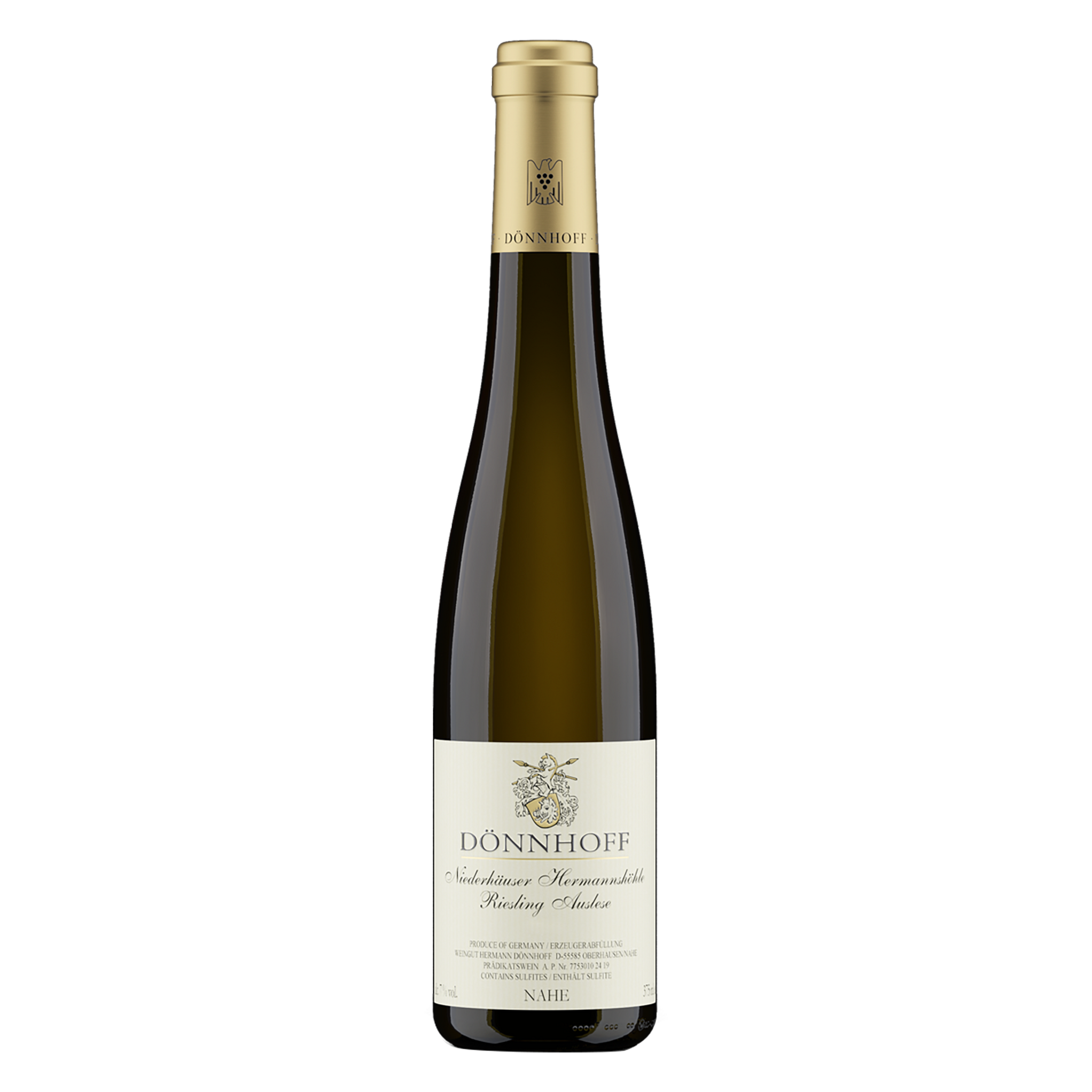 Donnhoff Niederhauser Hermannshohle Goldkapsel Riesling Auslese 2018 ...